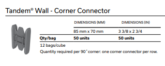 Arnts | PERMACON Tandem Wall Accessories
