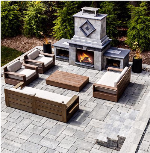 Arnts | TECHO-BLOC Manchester Foyer (Fireplace) - Custom Order