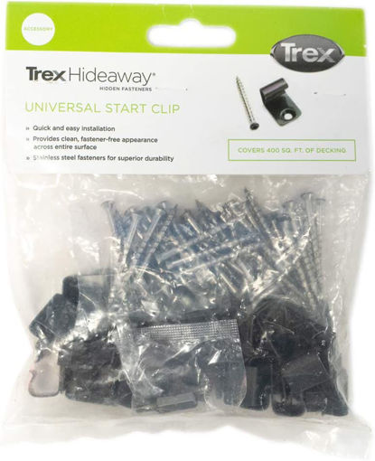 . Trex Hideaway Grooved Deck Fasteners Clips