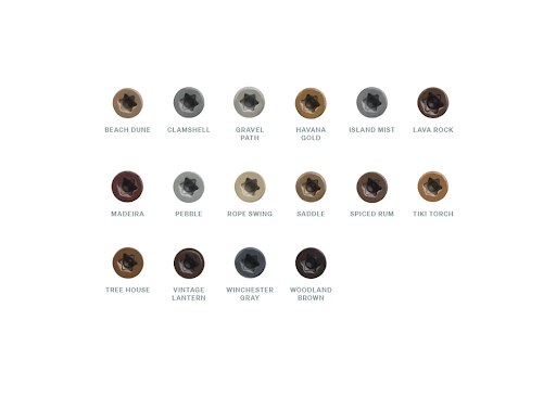 Arnts | TREX Trex TrapEase3 Coloured Deck Screws