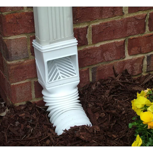 Arnts | RELN FLEX GRATE DOWNSPOUT FILTER, WHITE