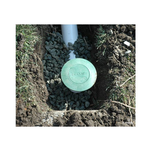 . 4" Pop-up Drainage Emitter with 4" Elbow, NDS 421