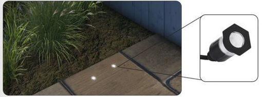 . RUBY MINI HEX BLACK RING